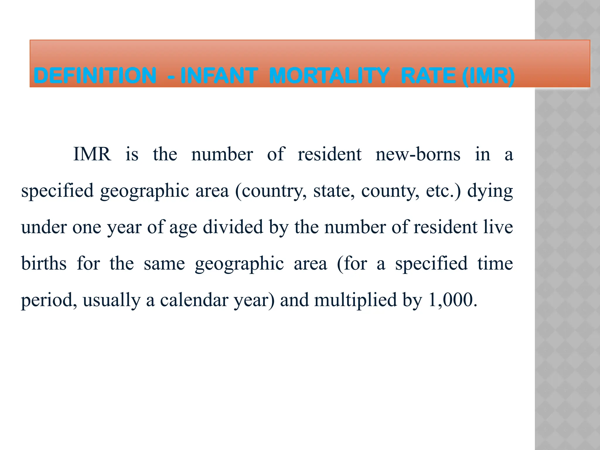 Infant Mortality Rate (IMR) 2024 - Vital Statistics.pptx
