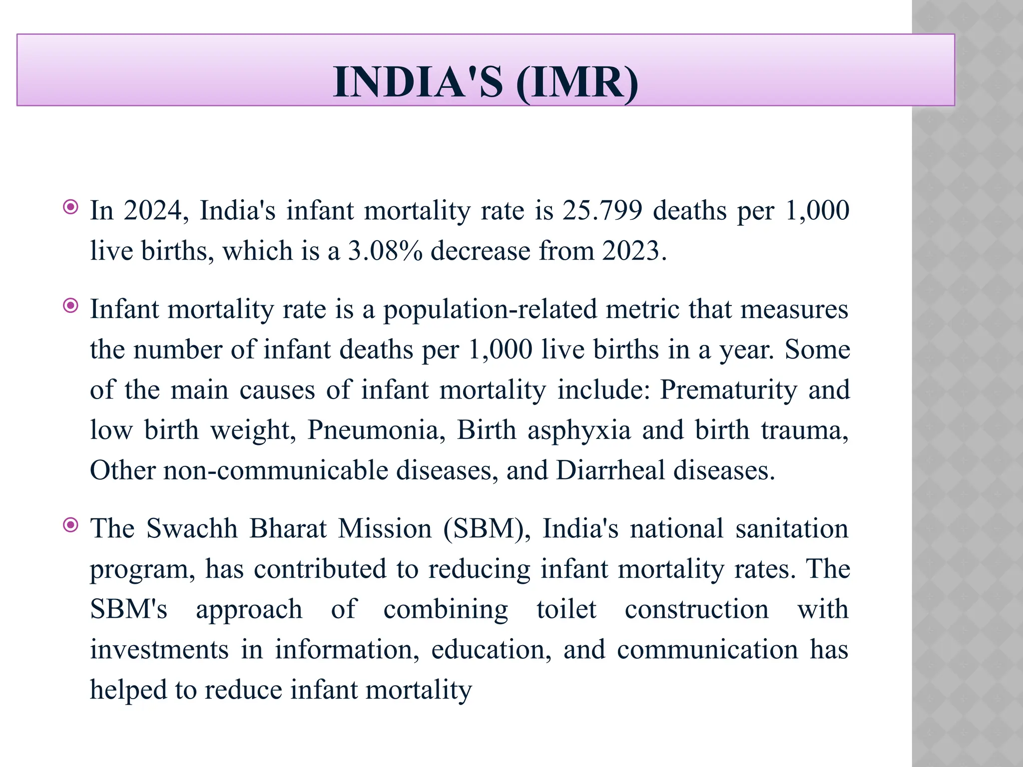Infant Mortality Rate (IMR) 2024 - Vital Statistics.pptx