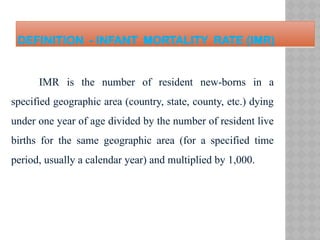 Infant Mortality Rate (IMR) 2024 - Vital Statistics.pptx