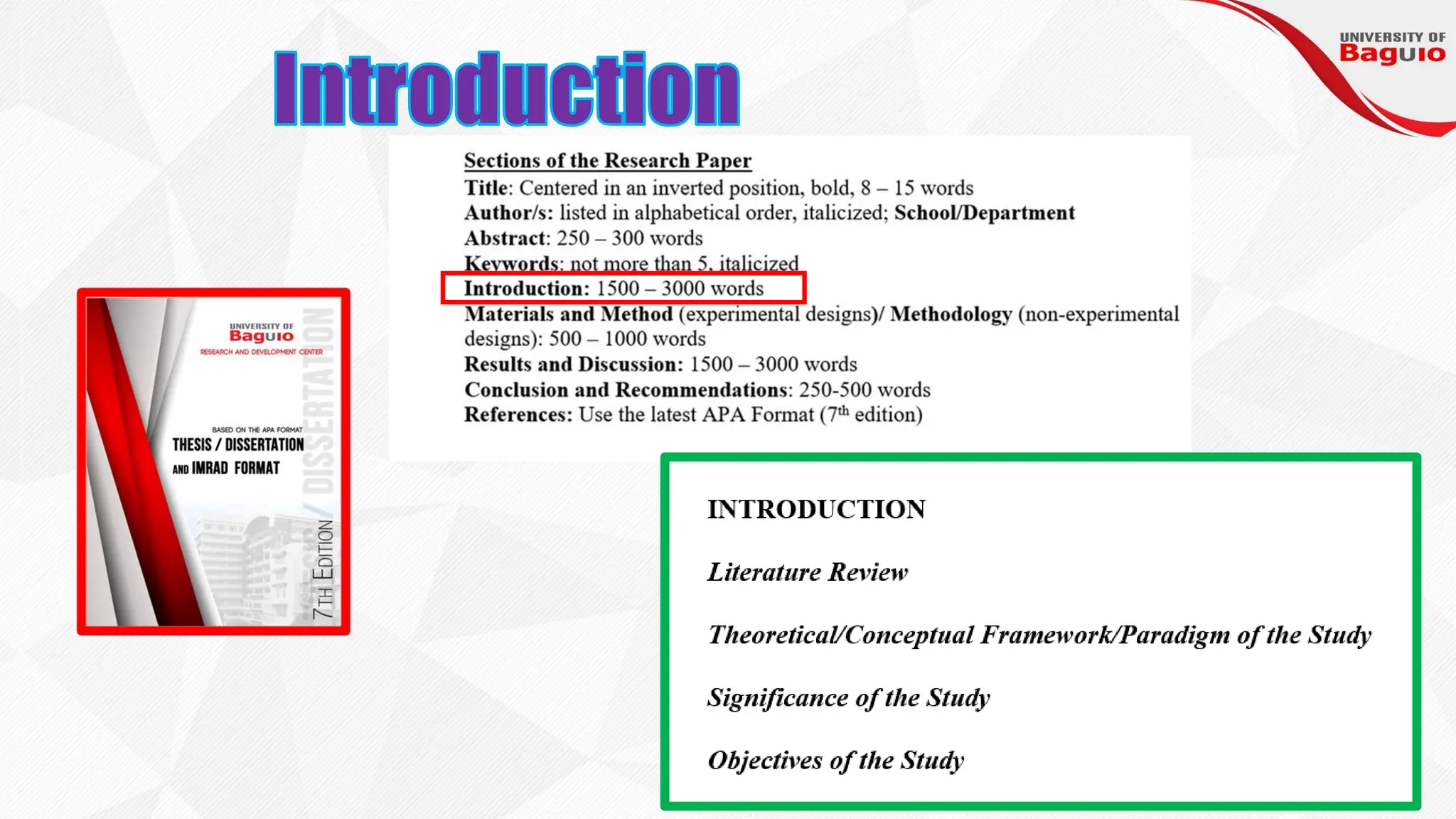 IMRaD Research Format by Dr. Jacqueline (PowerPoinT) | PDF