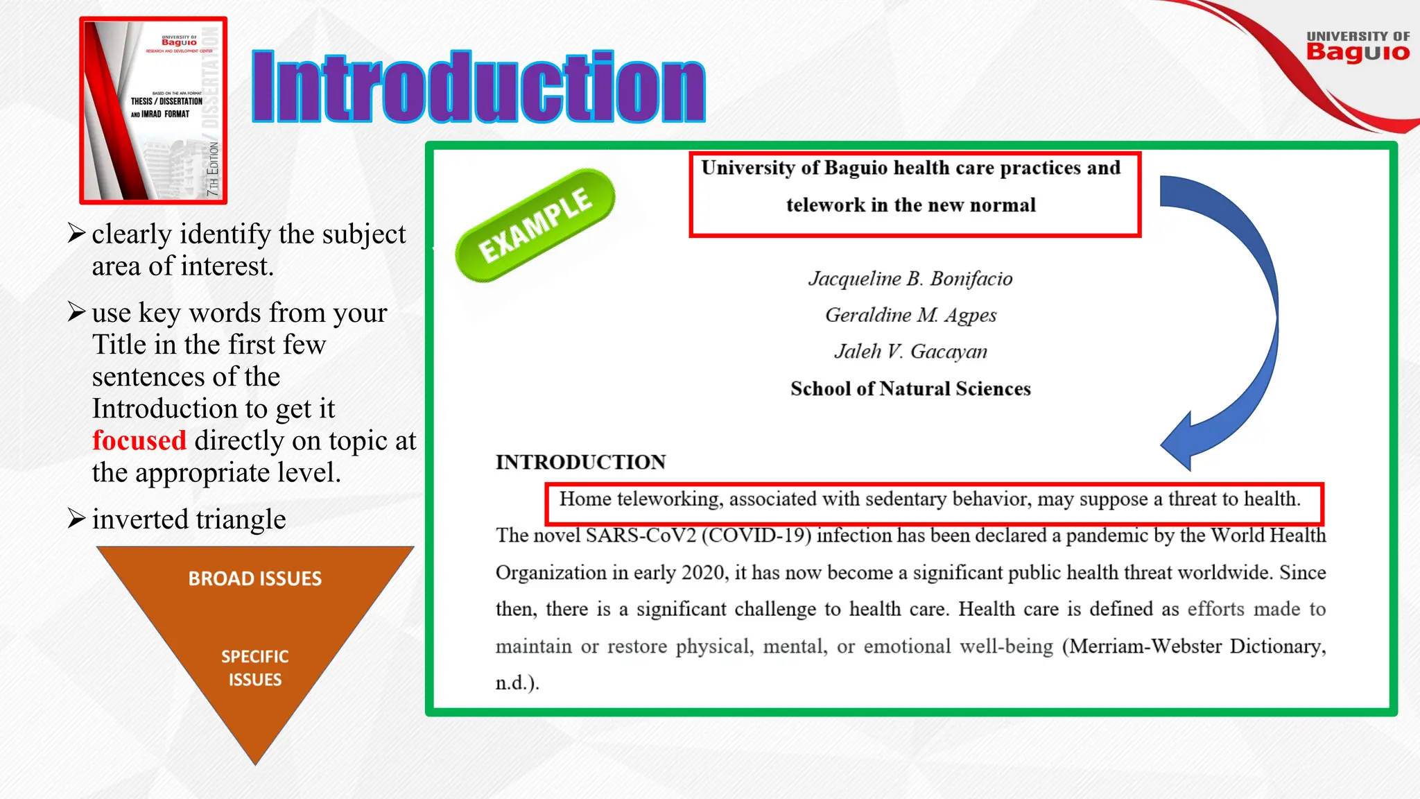 IMRaD Research Format by Dr. Jacqueline (PowerPoinT) | PDF