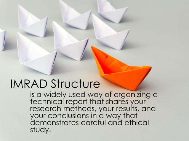 Imrad structure | PDF | Desktop Publishing | Computer Software and ...