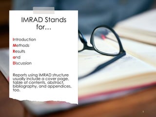 Imrad structure | PPT