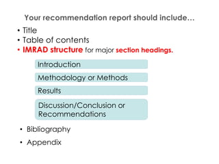 Imrad structure | PPT