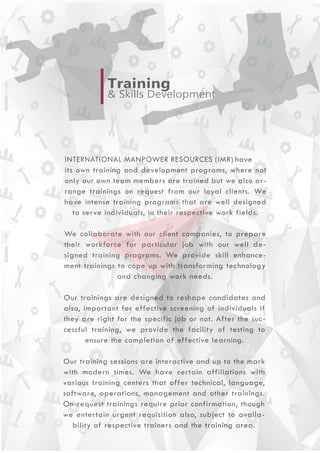 INTERNATIONAL MANPOWER RESOURCES | PDF