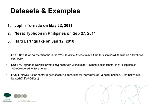 Tweet4act: Using Incident-Specific Profiles for Classifying Crisis-Related Messages | PPTX ...