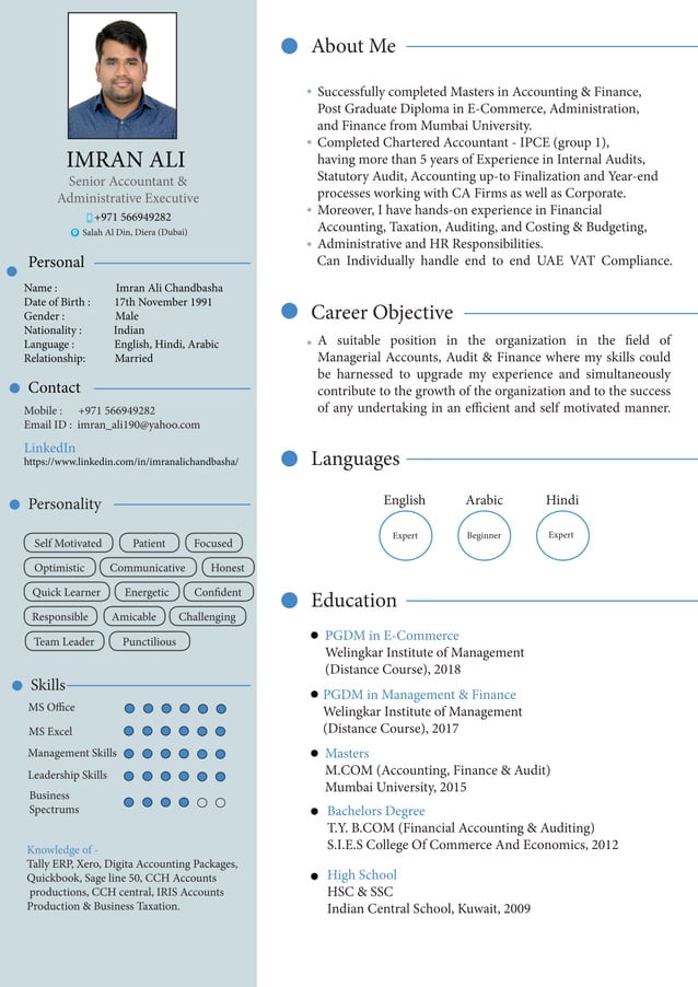 Imran ali chandbasha resume | PDF