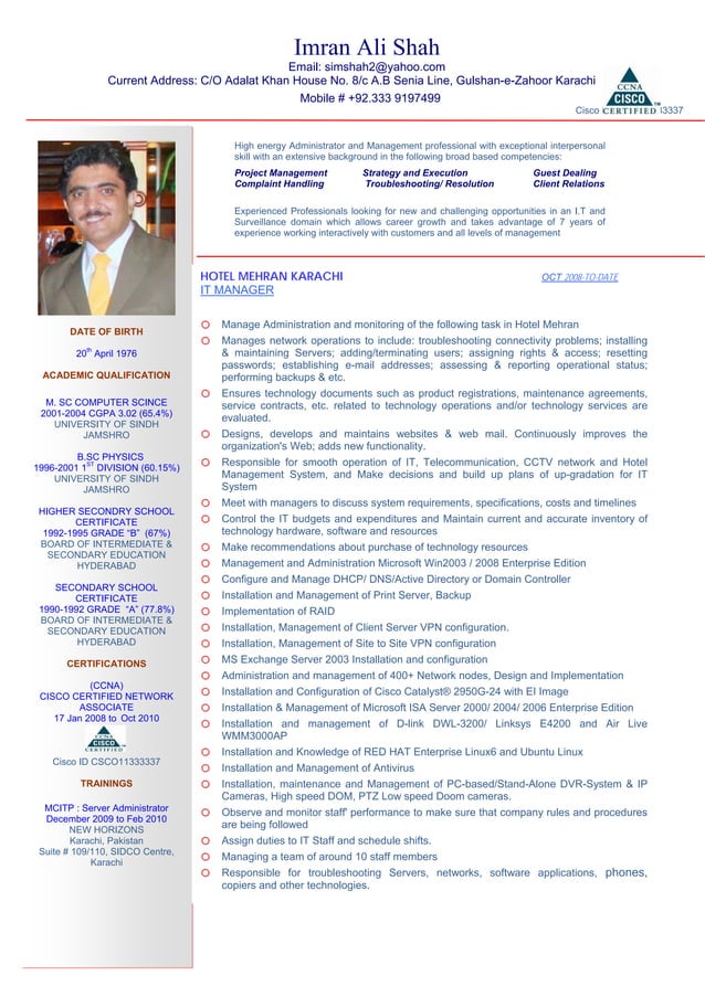 Imran ali shah 2013 | PDF