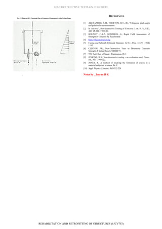 semi destructive tests on concrete _Imran_bk | PDF