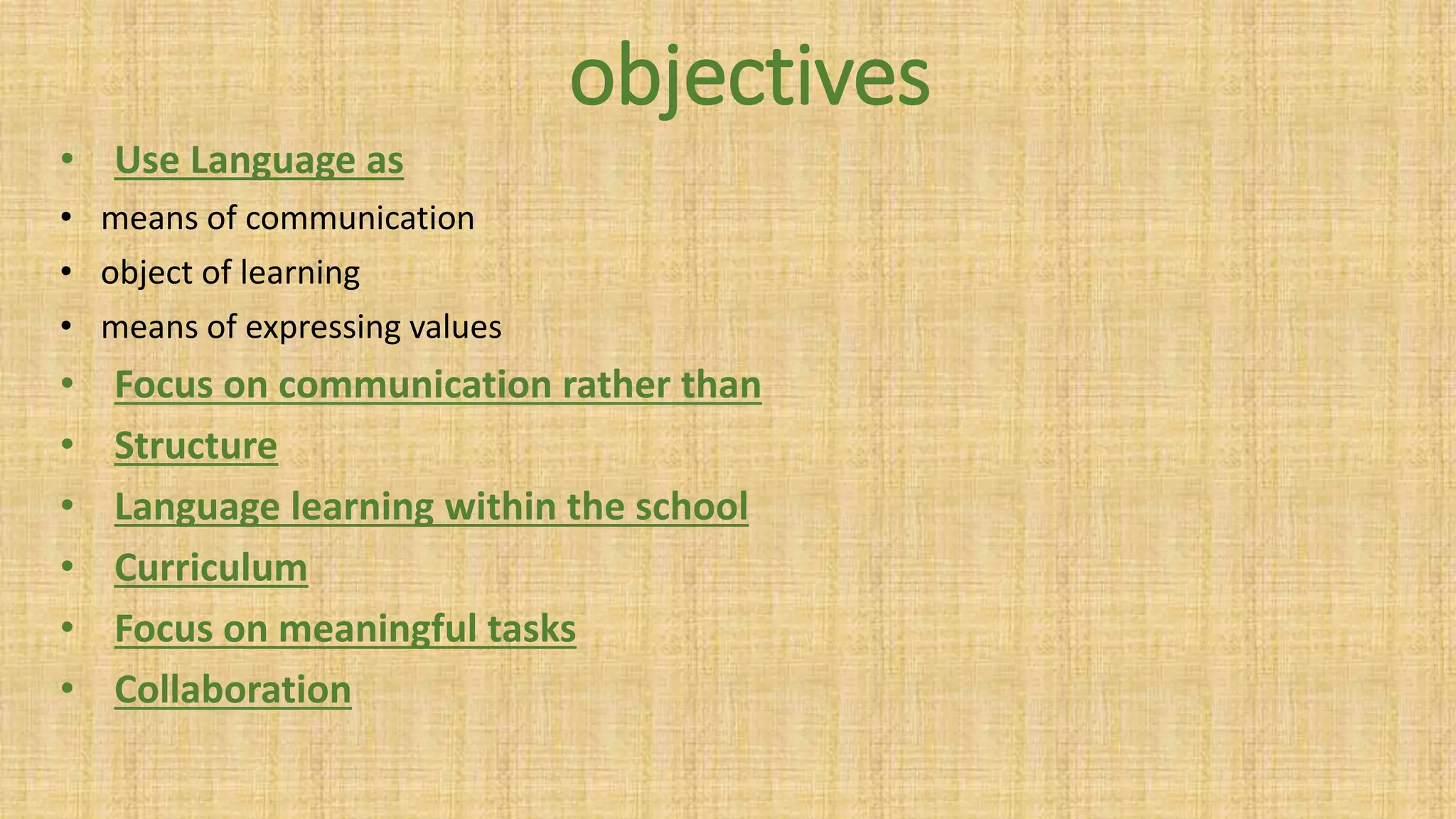 CLT "communicative language method" | PPTX