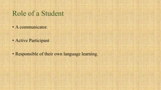 CLT "communicative language method" | PPTX