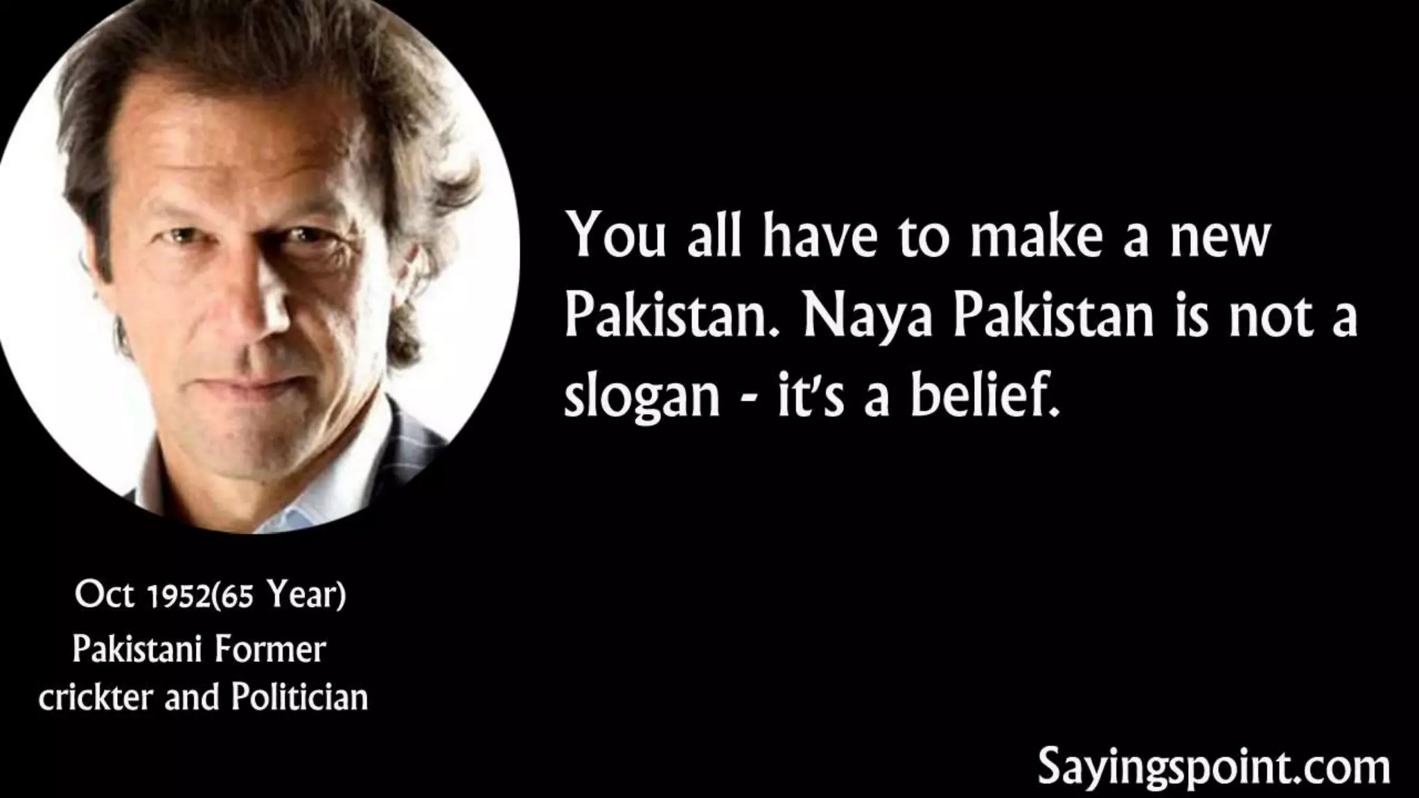 Imran khan Inspirational Quotes | PPTX