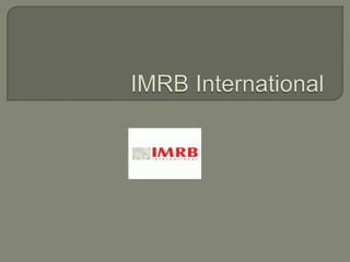 Imrb international. | PPTX