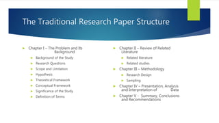 Reviewing the IMRD format | PPTX