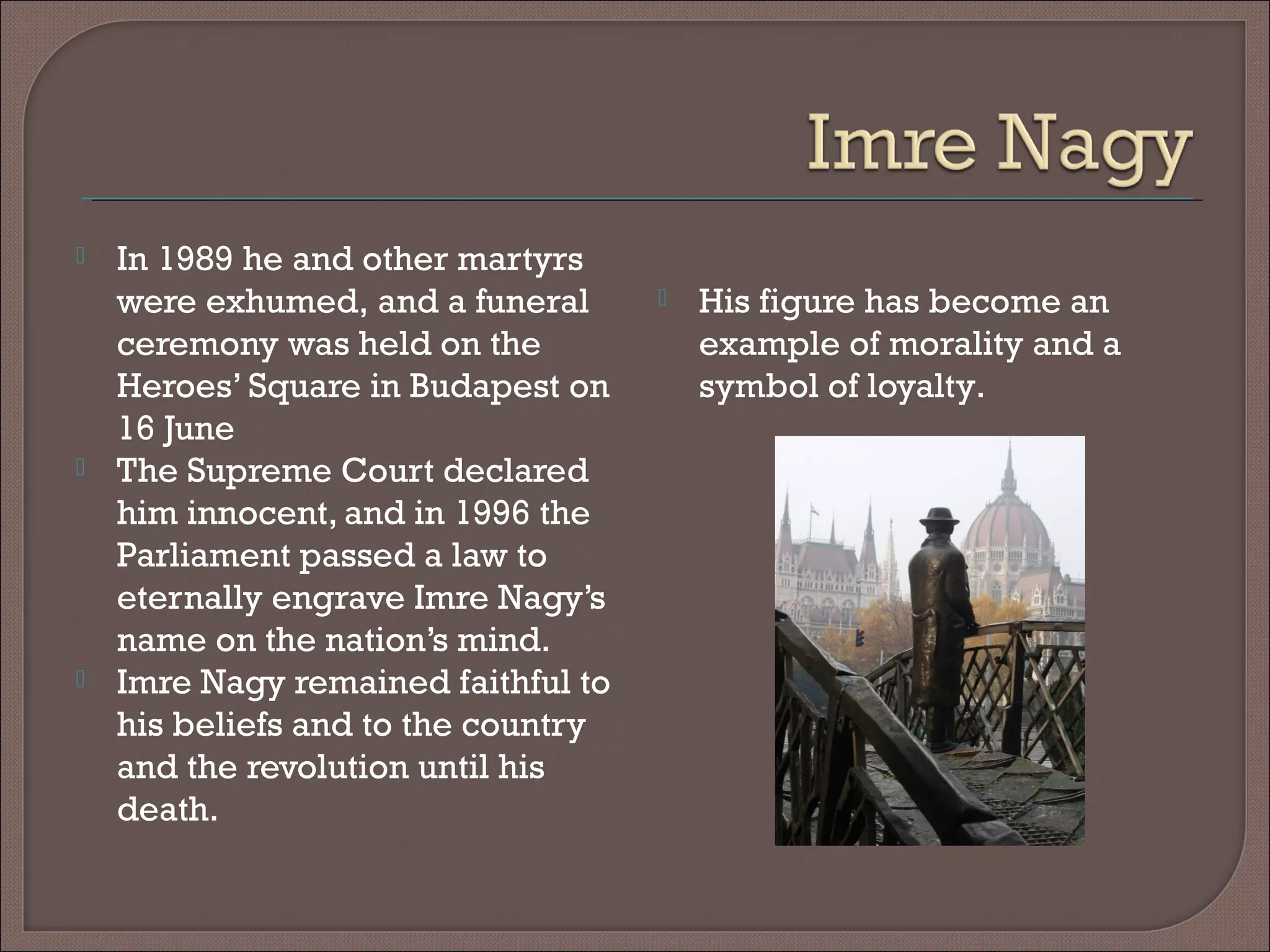 Imre Nagy | PPT