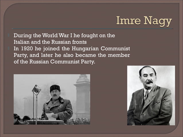 Imre Nagy | PPT