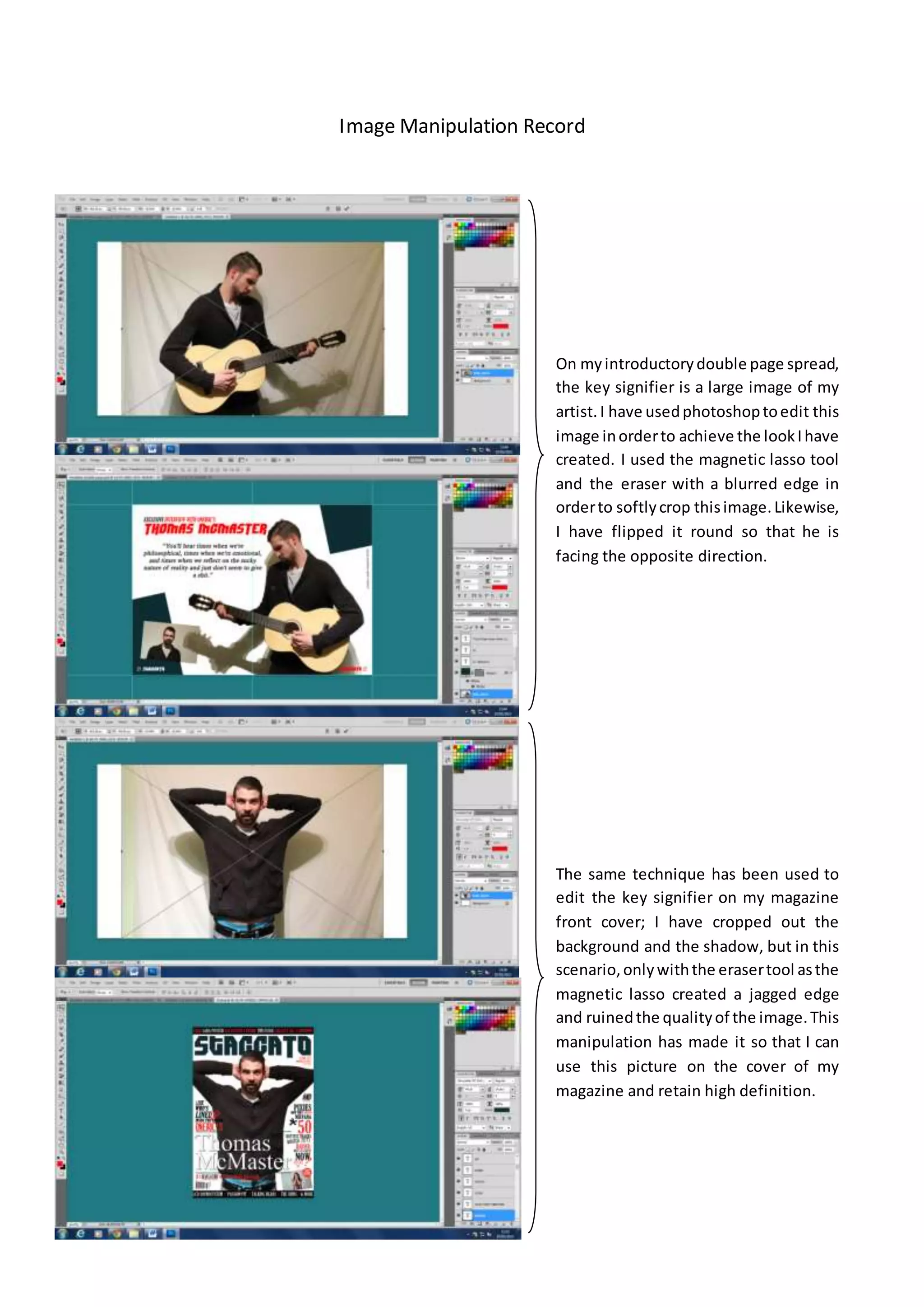 Image Manipulation Record | DOCX