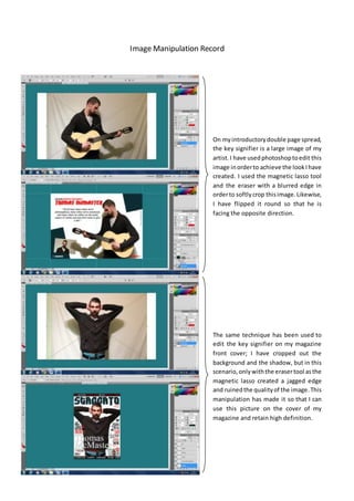 Image Manipulation Record | DOCX