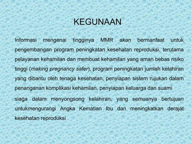 IMR, MMR, ASDR infertility fertility sex ratio | PPT