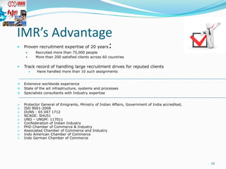 IMR Profile | PDF
