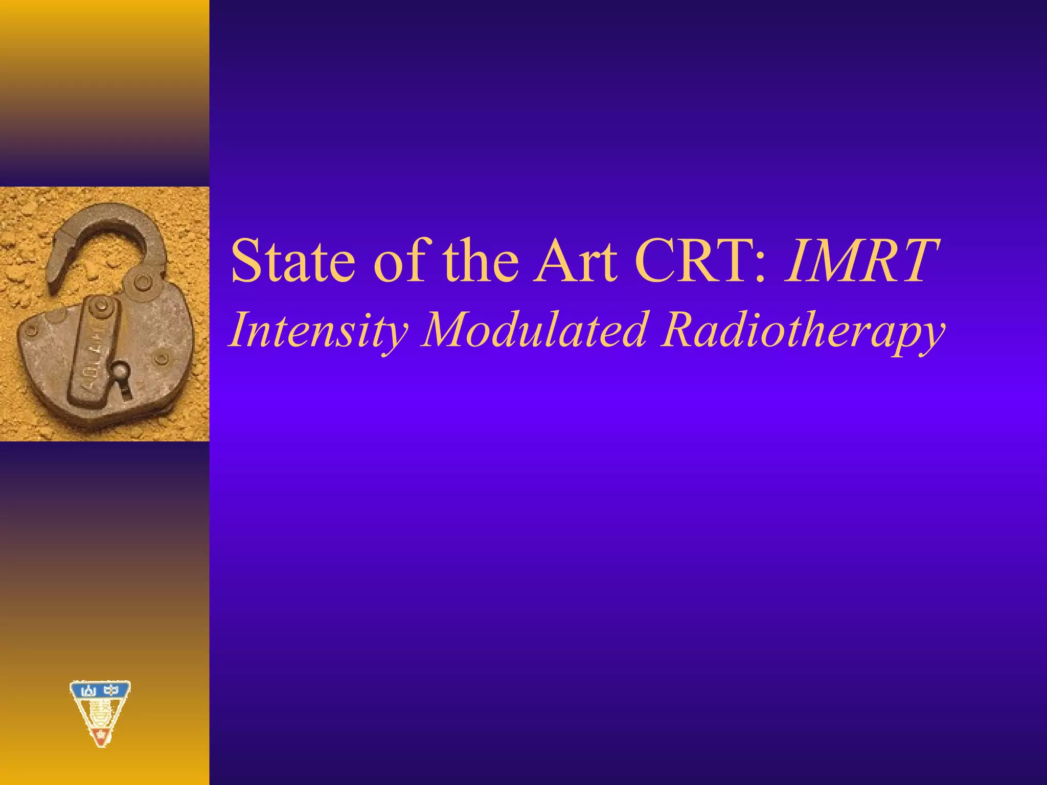 Imrt state of the art | PPT | Physical Therapy | Wellness