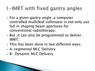 Imrt delivery | PPTX