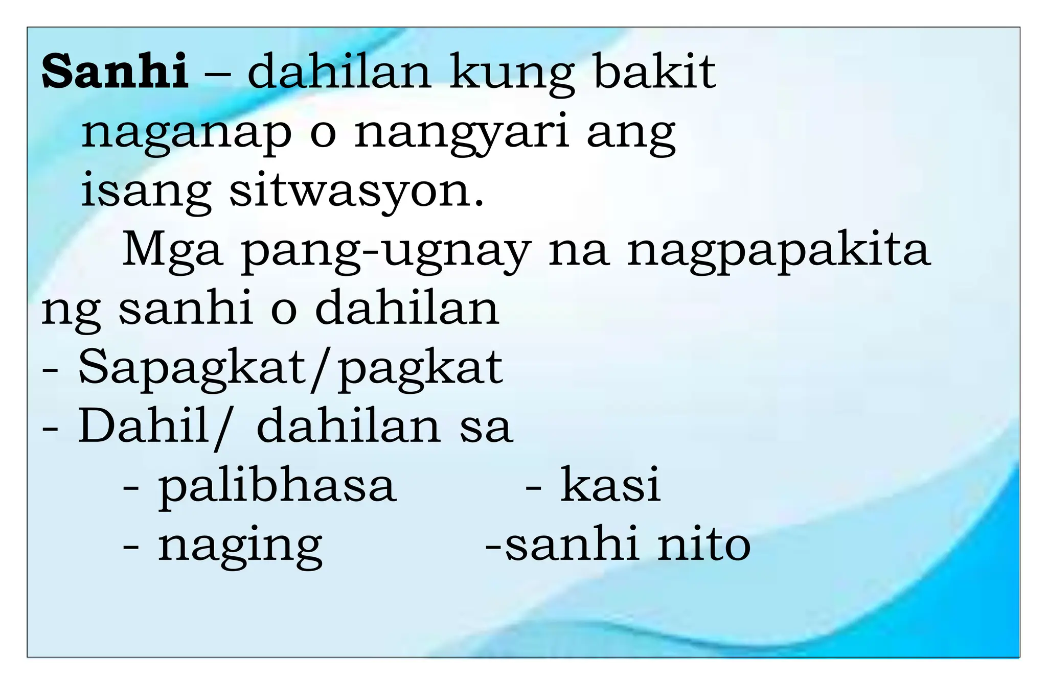 Lesson Plan sa Filipino BSED (Sanhi at Bunga) | DOCX