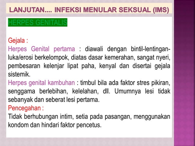 infeksi saluran reproduksi (infeksi menular seksual) - materi posyandu | PPT