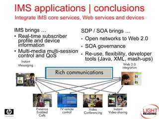 IMS applications case studies | PPT