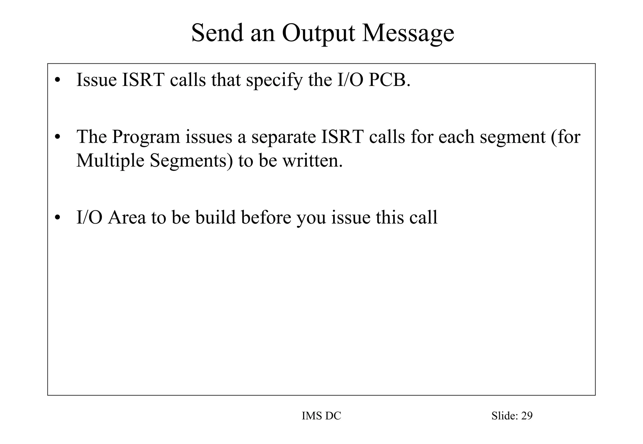 IMS DC Self Study Complete Tutorial | PDF IMS DC Self Study Complete Tutorial | PDF