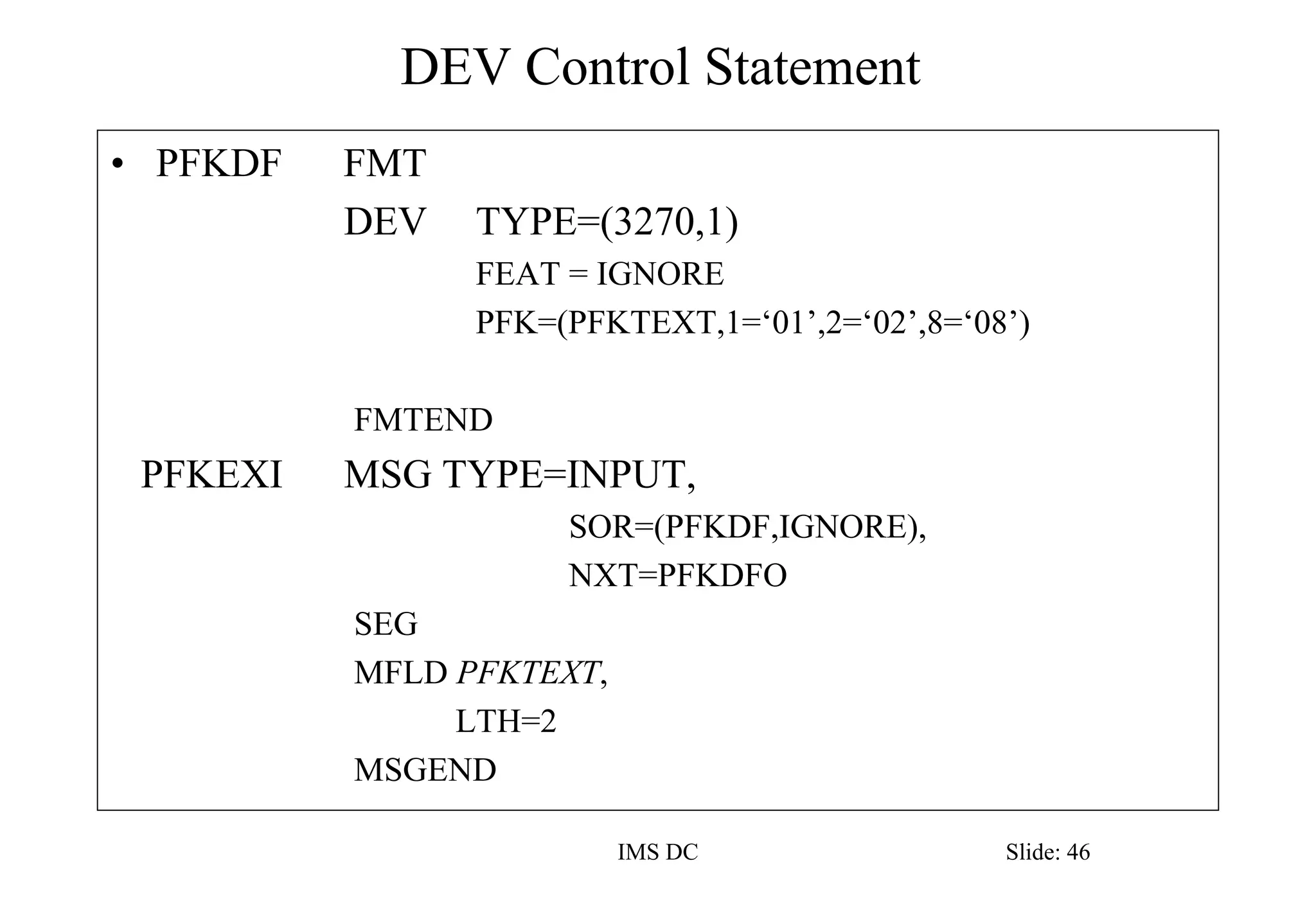 IMS DC Self Study Complete Tutorial | PDF