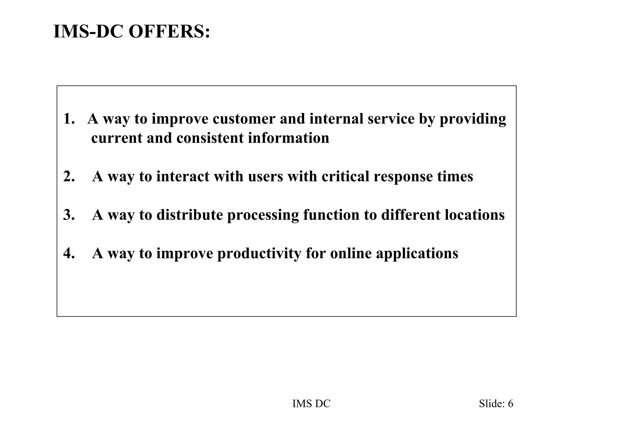 IMS DC Self Study Complete Tutorial | PDF
