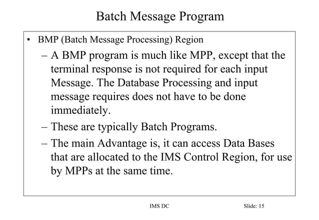 IMS DC Self Study Complete Tutorial | PDF