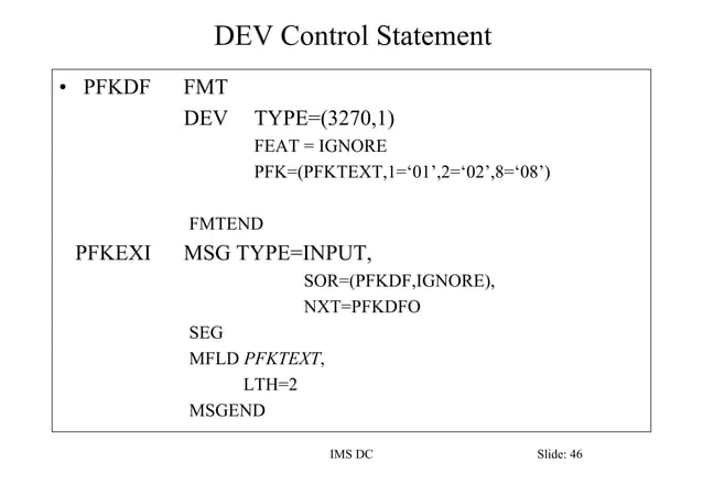 IMS DC Self Study Complete Tutorial | PDF