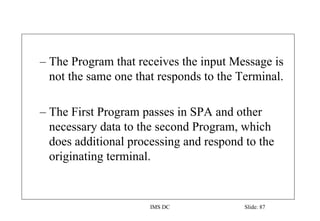 IMS DC Self Study Complete Tutorial | PDF