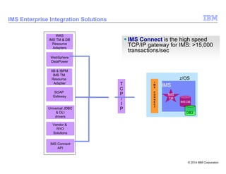 Ims04 ims modernization and integration - IMS UG May 2014 Sydney & Melbourne | PDF