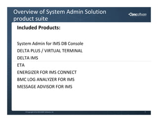 Ims08 ims system administration - a different view - IMS UG May 2014 Sydney & Melbourne | PPT