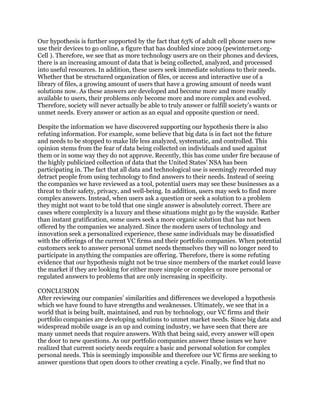 Ims333 vc paper | PDF | Venture Capital | Business Banking & Finance