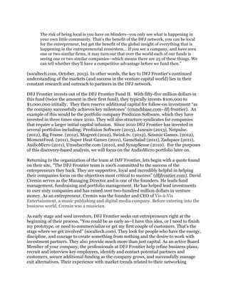 Ims333 vc paper | PDF | Venture Capital | Business Banking & Finance