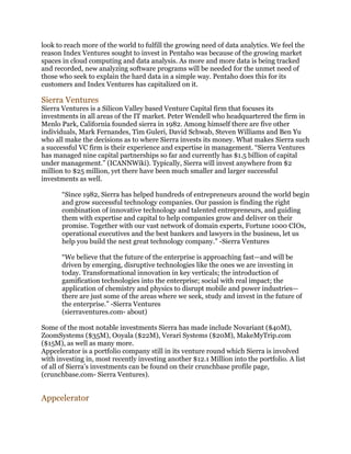 Ims333 vc paper | PDF | Venture Capital | Business Banking & Finance