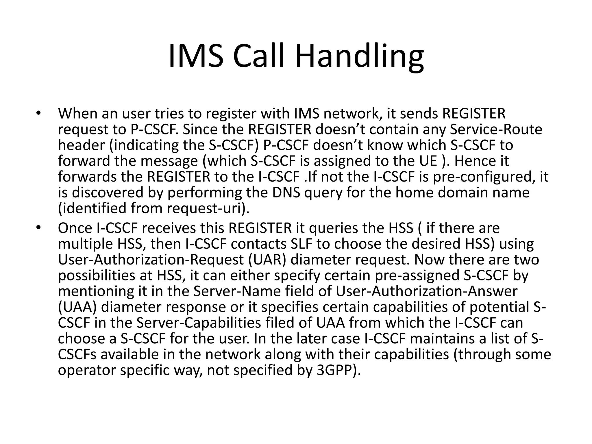 IP Multimedia Subsystem architecture overview | PDF | Internet | Computing