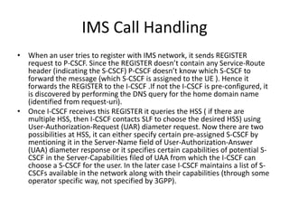 IP Multimedia Subsystem architecture overview | PDF