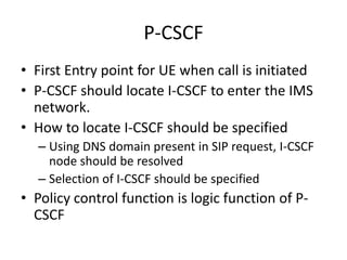 IP Multimedia Subsystem architecture overview | PDF