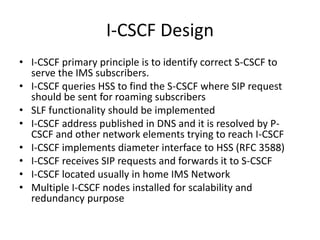 IP Multimedia Subsystem architecture overview | PDF