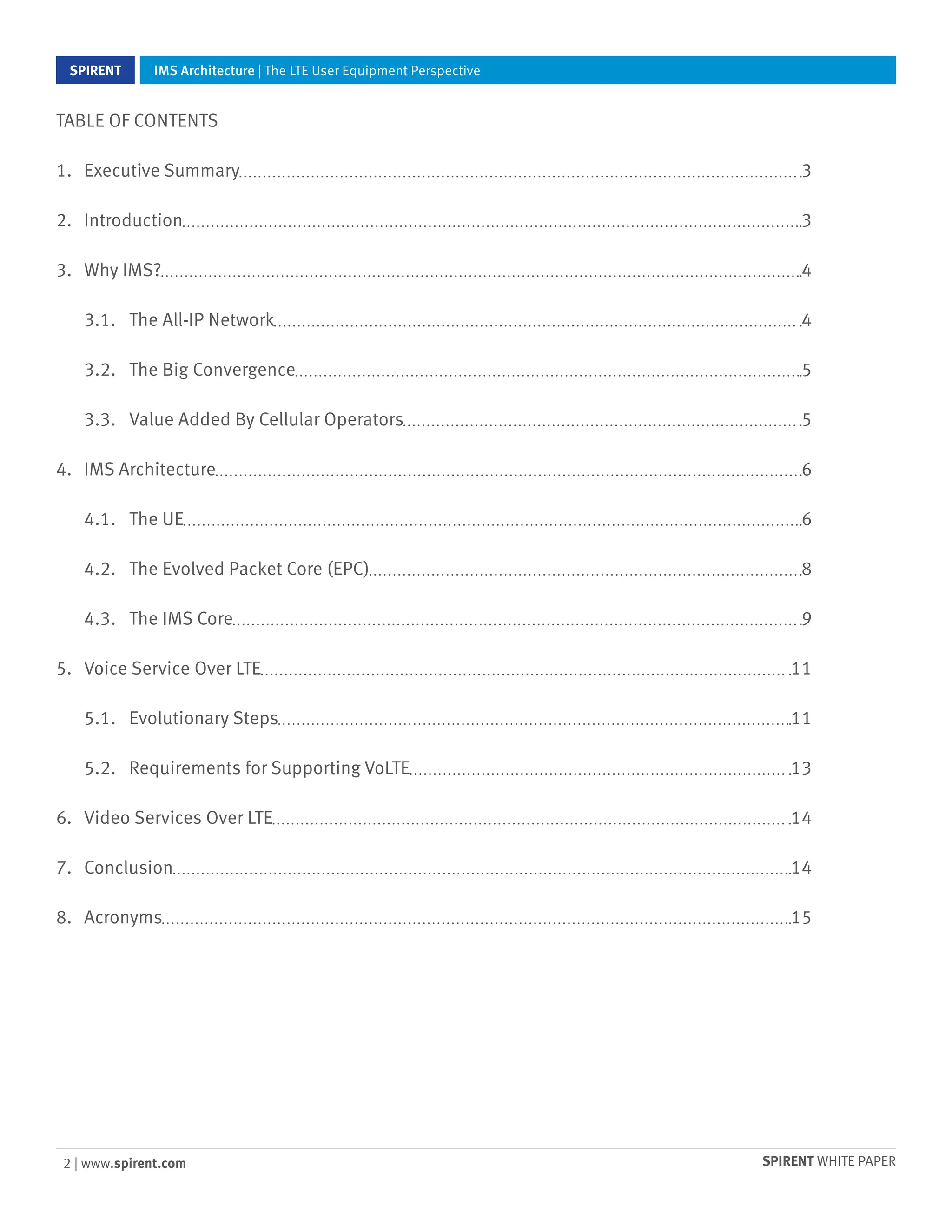 Ims architecture white_paper | PDF
