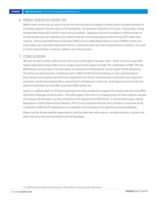 Ims architecture white_paper | PDF