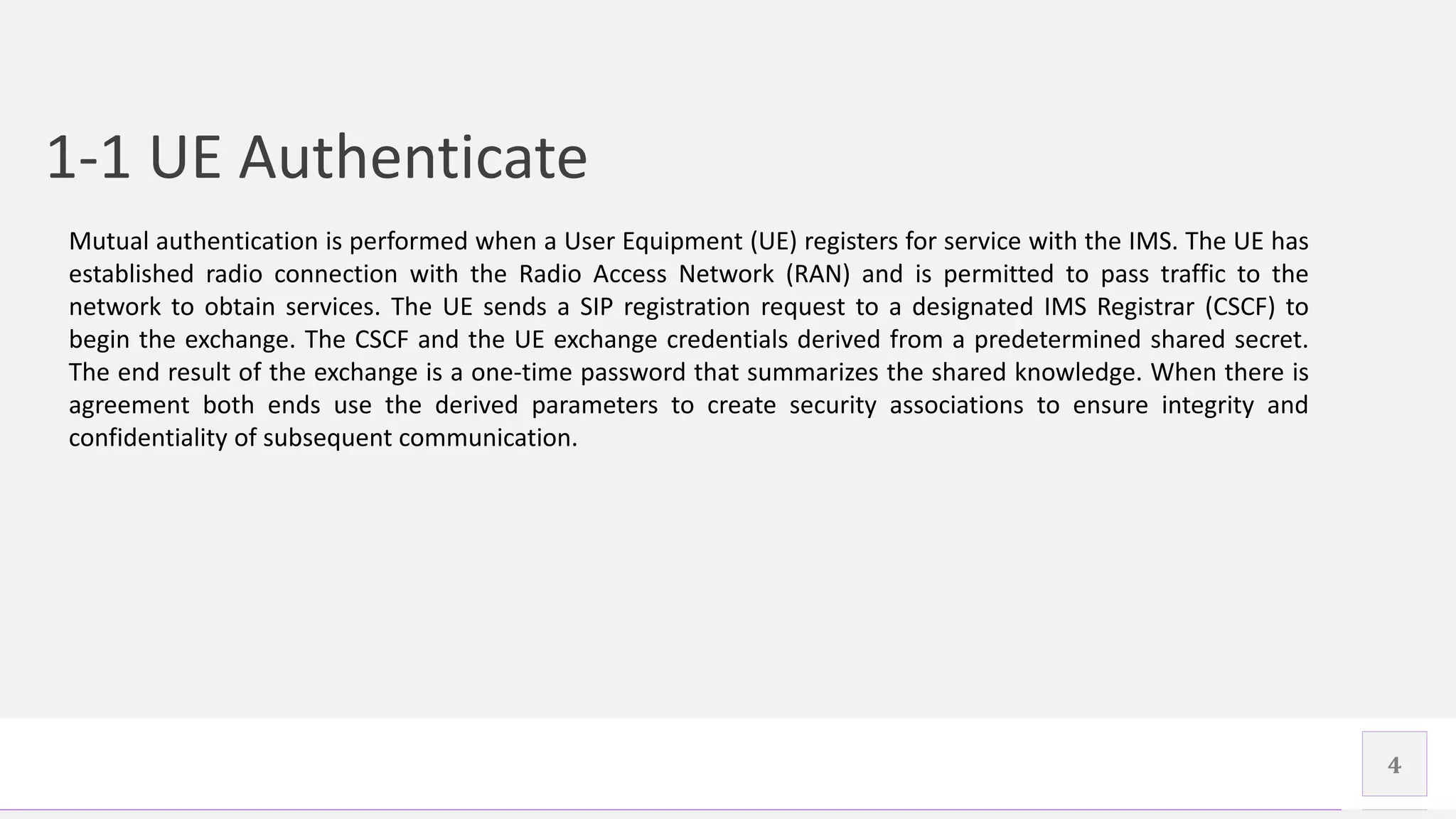 IMS Authentication with AKAv1 and AKAv2 | PPTX