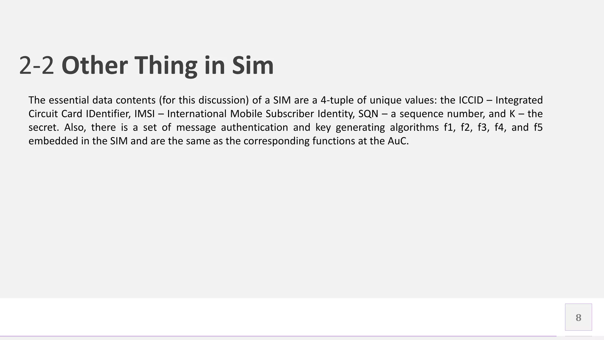IMS Authentication with AKAv1 and AKAv2 | PPTX