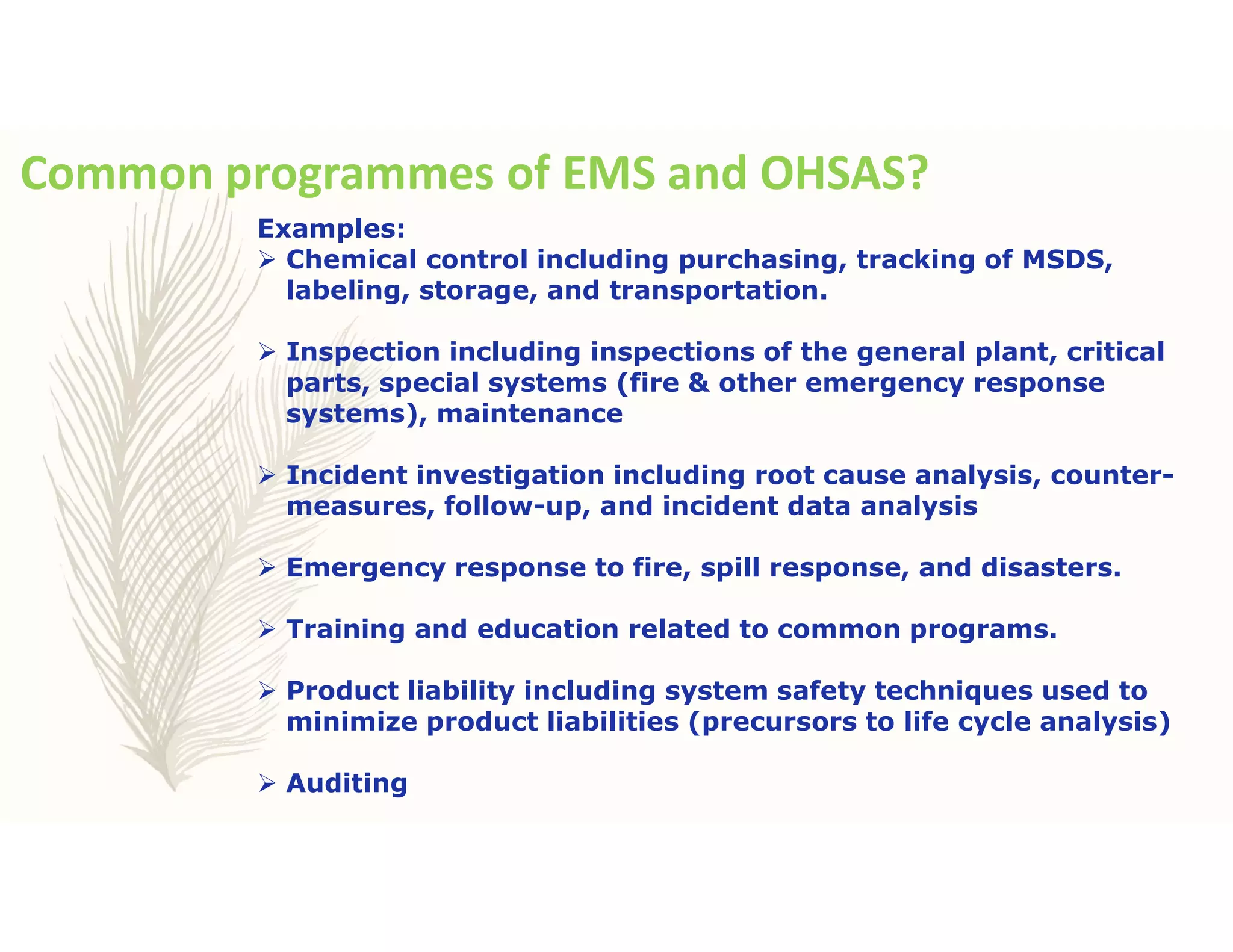 ISO 9001, 14001, 45001 (IMS) basics training material | PDF