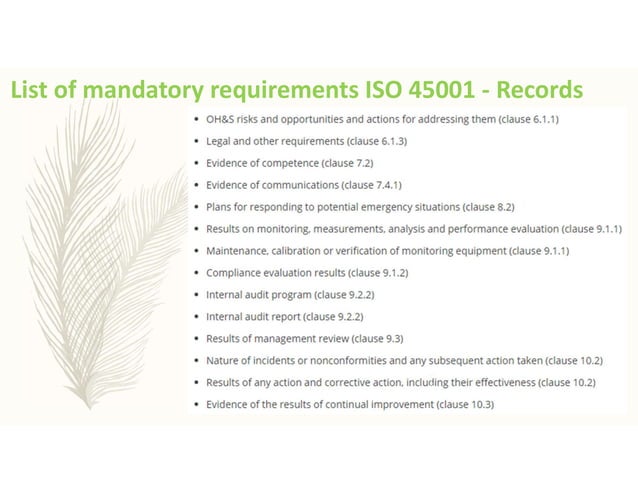 ISO 9001, 14001, 45001 (IMS) basics training material | PPT ISO 9001, 14001, 45001 (IMS) basics training material | PPT